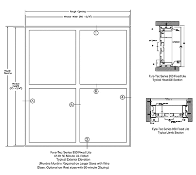 950_drawing - STEEL ENTRY : Windows & Doors